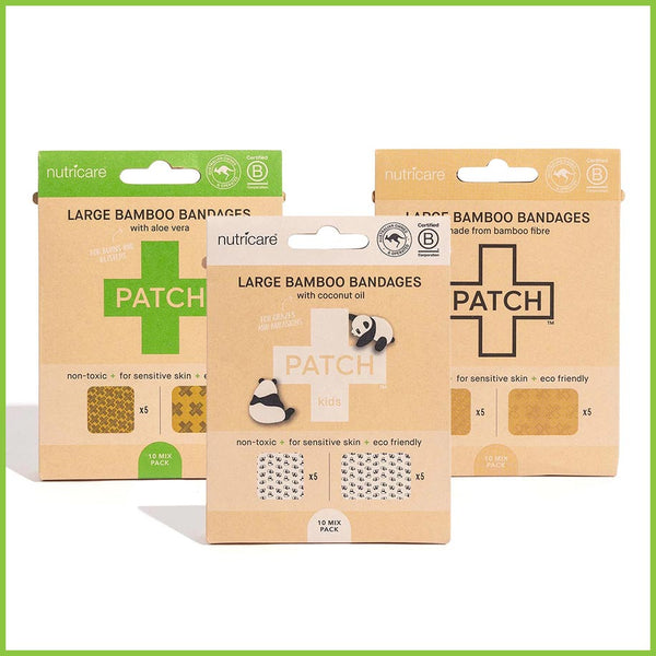 Patch Bamboo Plasters | For Sensitive Skin | Reuseful NZ