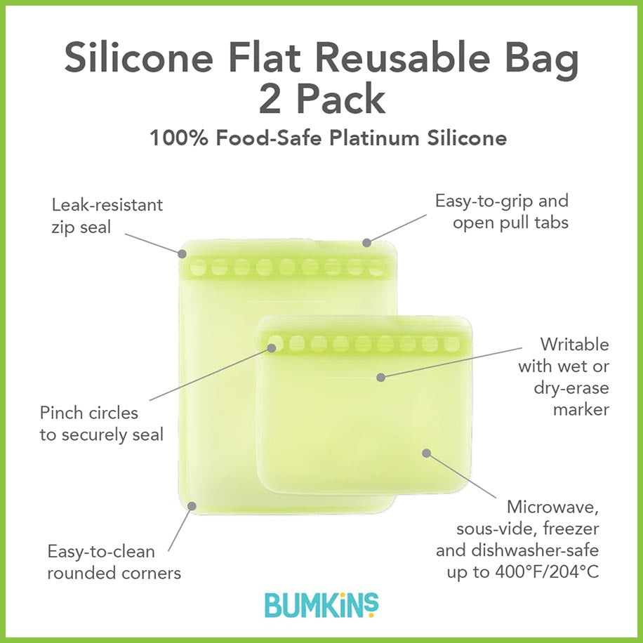 Reusable Silicone Freezer Bags | Eco Food Storage | Reuseful NZ